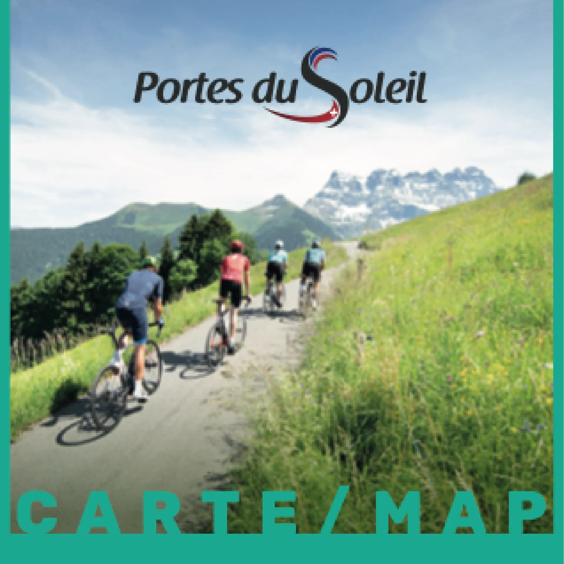 Vallée d'Aulps road bike map - Morzine Avoriaz